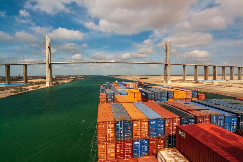 Shipping Is Halted In The Red Sea And At The Suez Canal