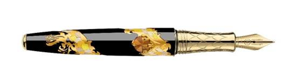 Caran d’Ache Celebrates Chinese New Year With Straw Marquetry Dragon