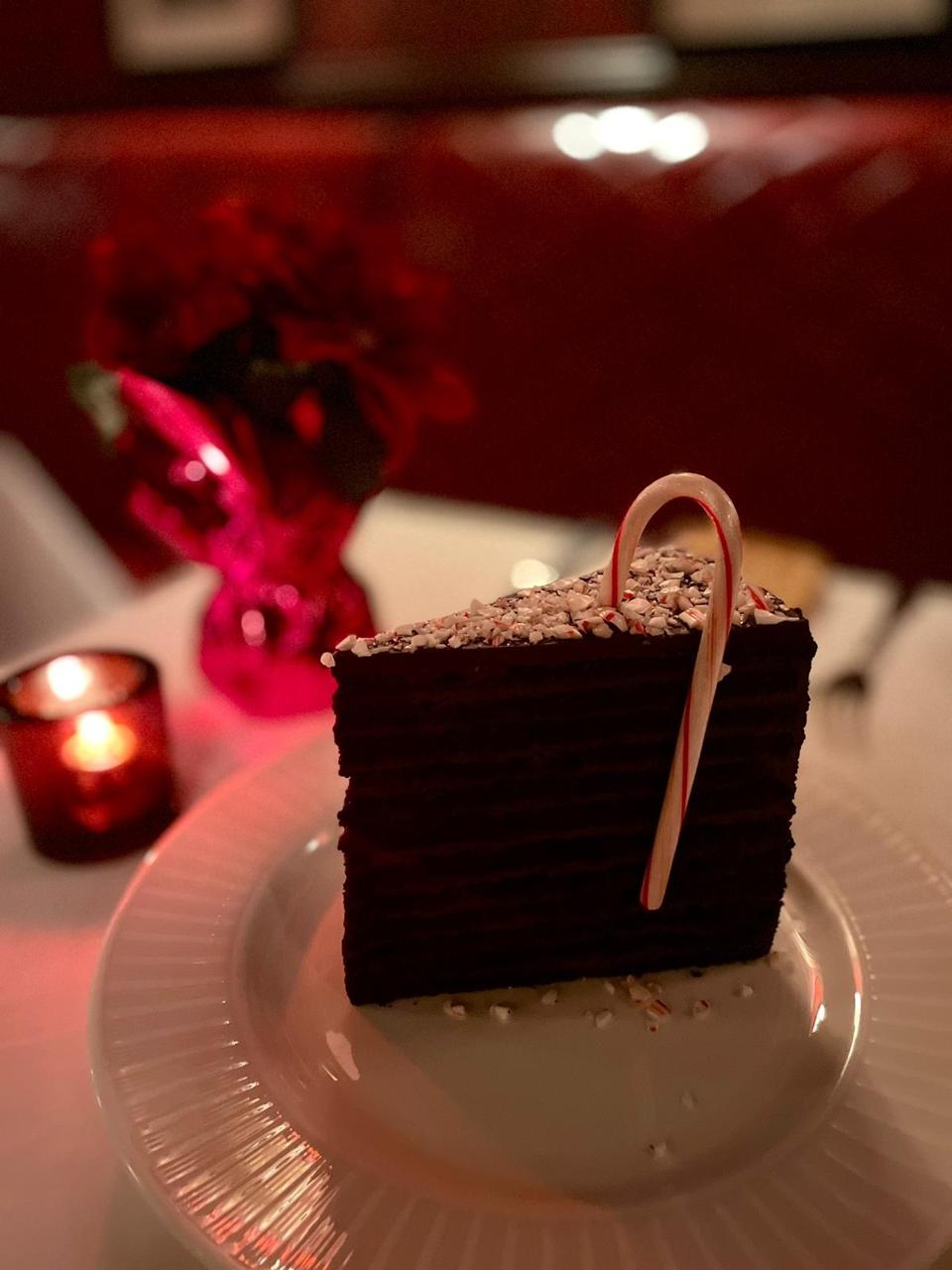 Strip House’s 24-Layer Chocolate Cake Now Has Holiday Spirit