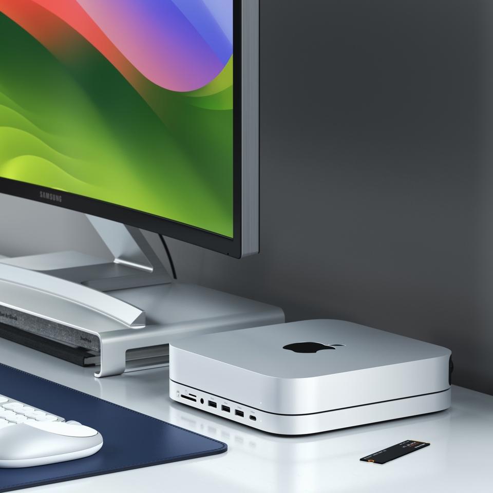 Satechi Updates Mac Mini Hub With Extra Speed And An NVMe SSD Slot