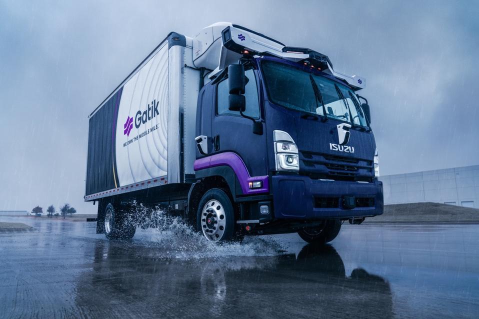 Gatik Autonomous Trucks Know The Road Via Goodyear’s Smart Tires