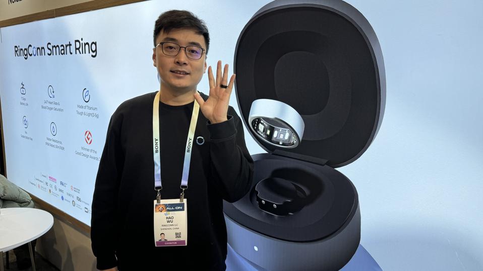 CES 2024: RingConn Aims To Revolutionize Fitness Tech With Its Smart Ring