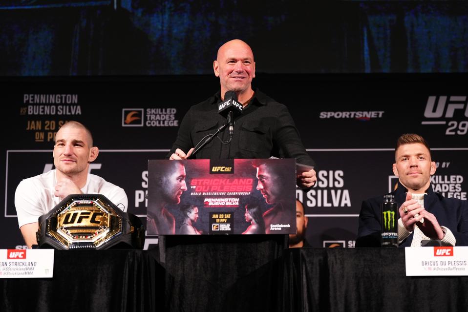 UFC 297 Breaks Canadian Live Gate Record For Arena Event