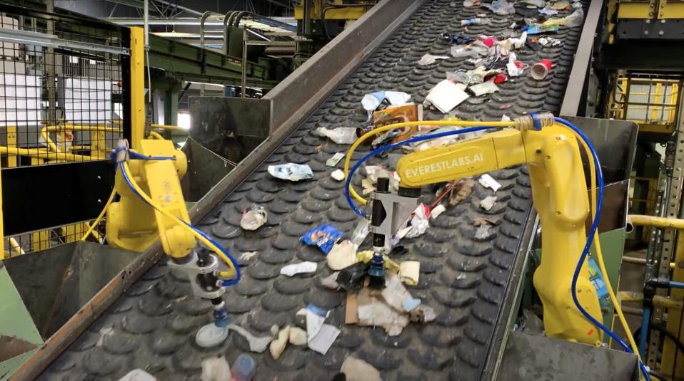EverestLabs Harnesses AI Robots To Sort More Recyclables Per Minute