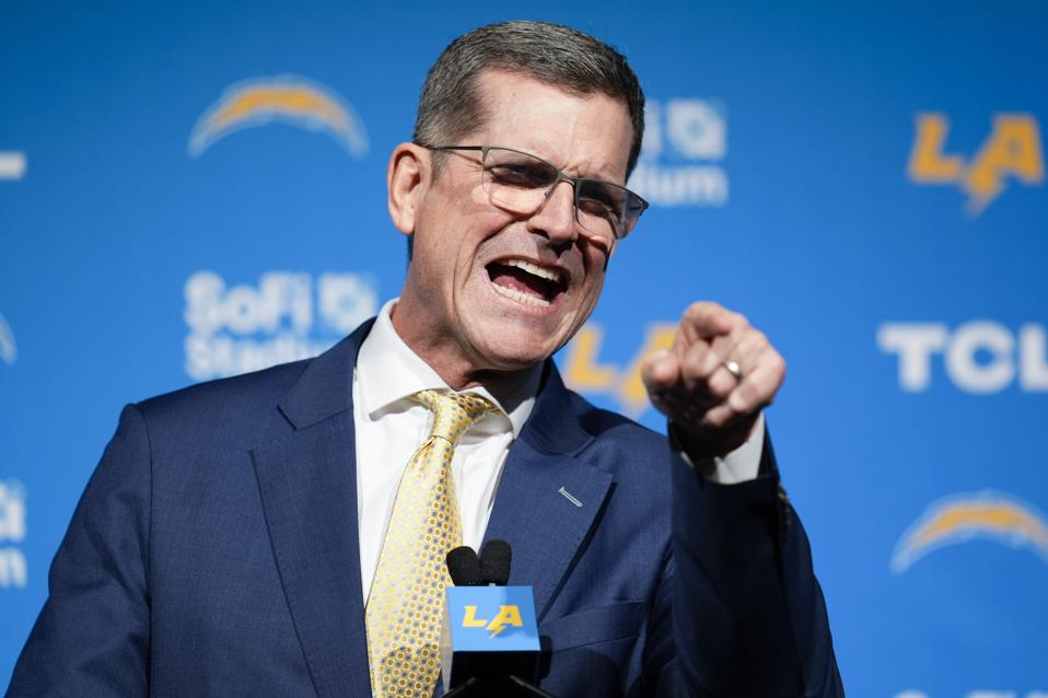 Jim Harbaugh Aced His Chargers Press Conference. Now The Work Begins.