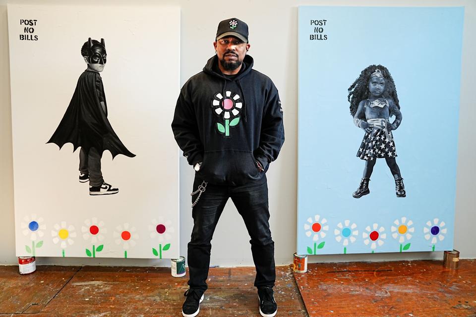 Haitian American Artist Guy Stanley Philoche Is ‘Giving Us Our Flowers’