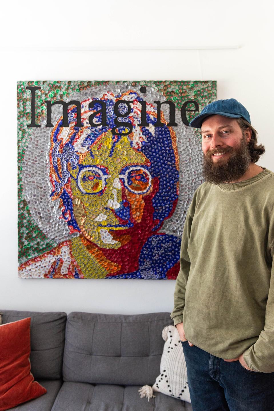 Meet The Bottle Cap Artist Going To Auction