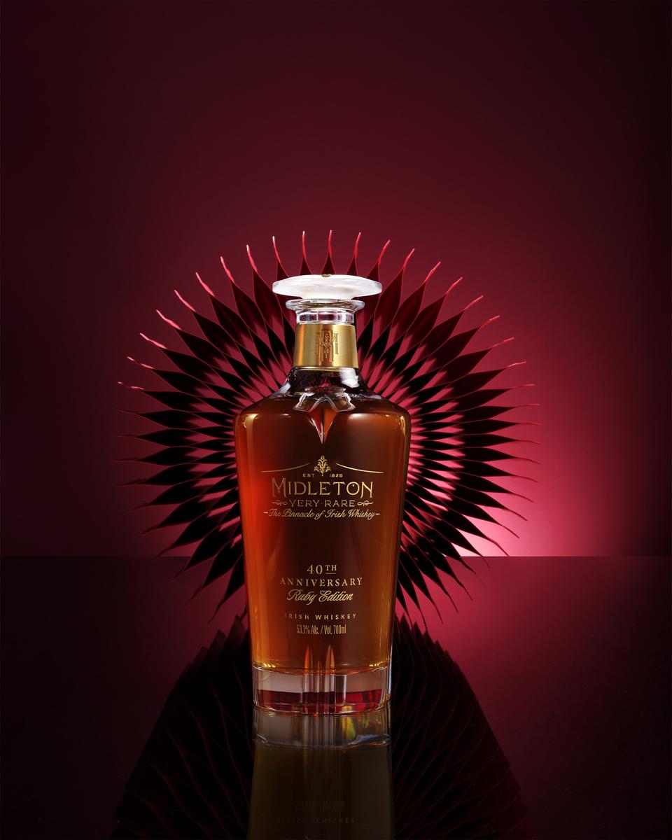Midleton Very Rare Launches 40th Anniversary Ruby Edition With $60,000 NFT
