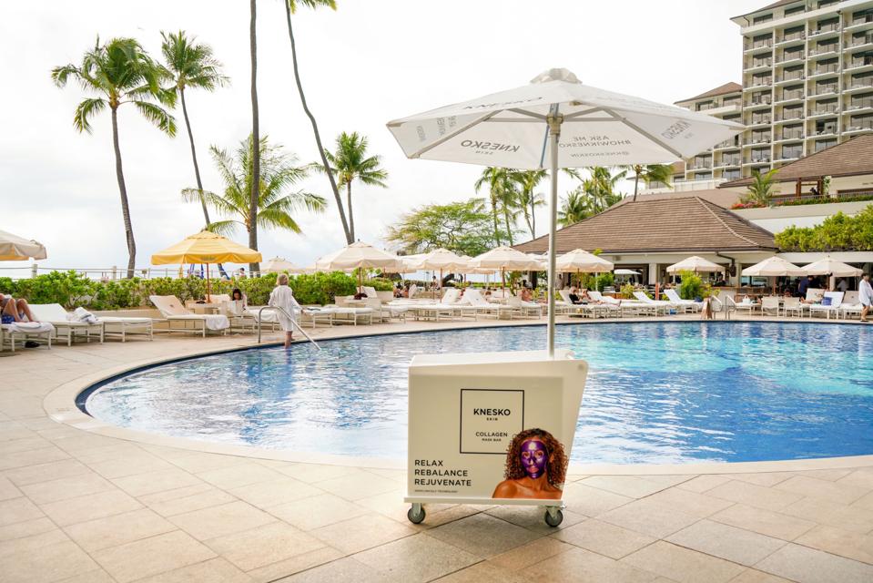 New Knesko Luxury Pool Amenities Make A Splash At The Halekulani Hotel Waikiki