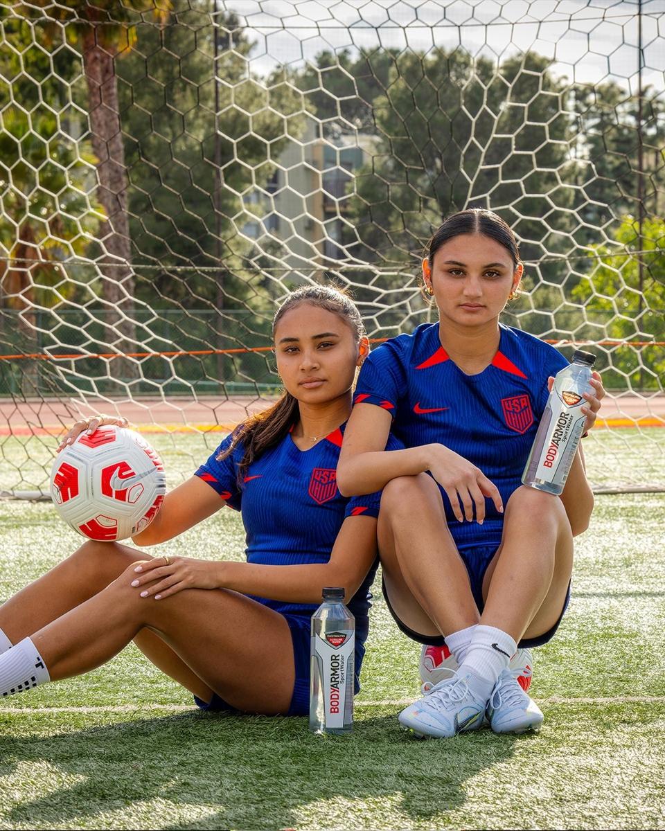 Alyssa And Gisele Thompson Join Team BodyArmor