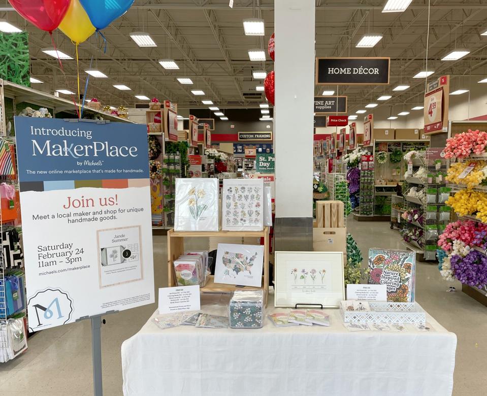 Michaels Leans Into Its Handmade Marketplace With Ads, In-Store Trials