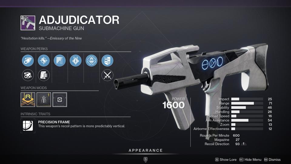 Here’s The New ‘Destiny 2’ Prophecy Weapon Loot Table And What God ...