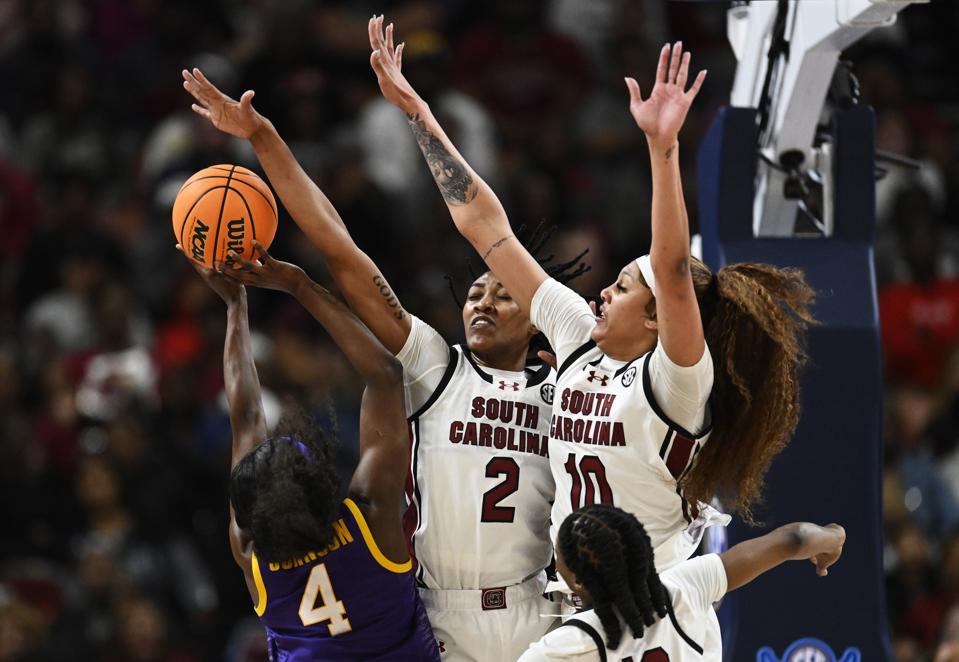 South Carolina Completes Undefeated Regular Season With Win Over LSU ...
