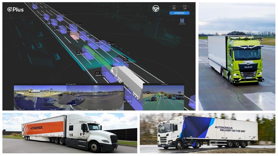 TRATON Chooses Plus To Power Future Level 4 Driverless Trucks