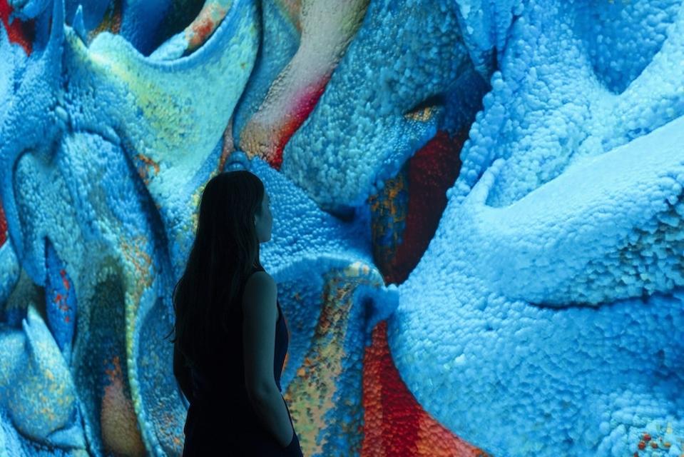 Refik Anadol Immersive Digital Sculptures at Serpentine Gallerie
