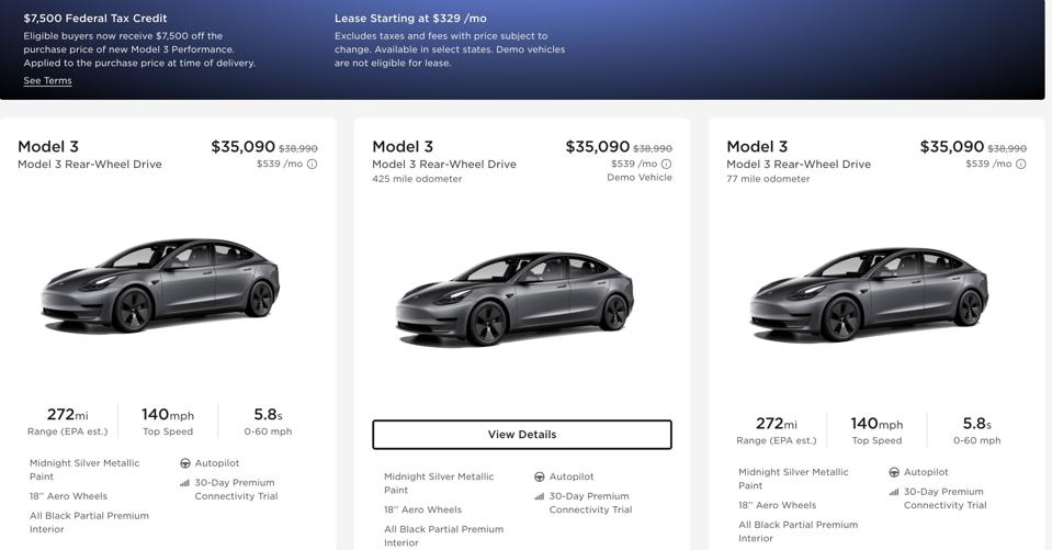 With Tesla Model 3 Price Drop, ‘Utilitarian’ Model 2 Less Urgent
