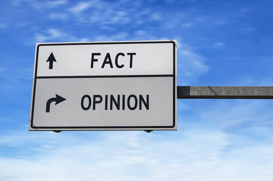 Facts And Opinions: Half Of Americans Don’t Know The Difference