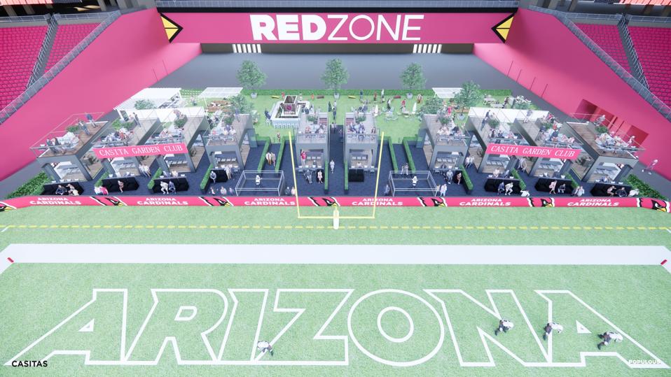 Arizona Cardinals Plan Field-Level Luxury Casitas