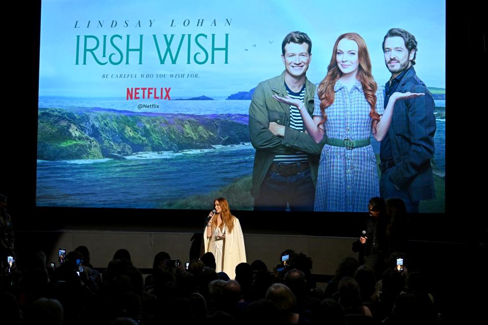 Lindsay Lohan’s New Netflix Movie ‘Irish Wish’ Draws More Viewers Than ...