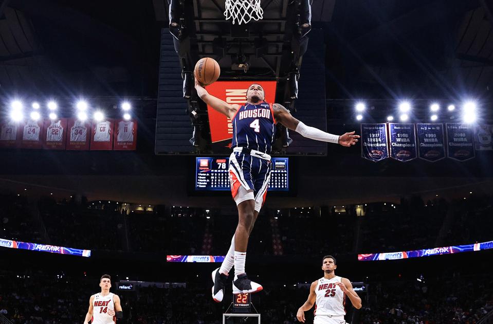 Houston Rockets Guard Jalen Green Showing The Promise That Made Him The ...