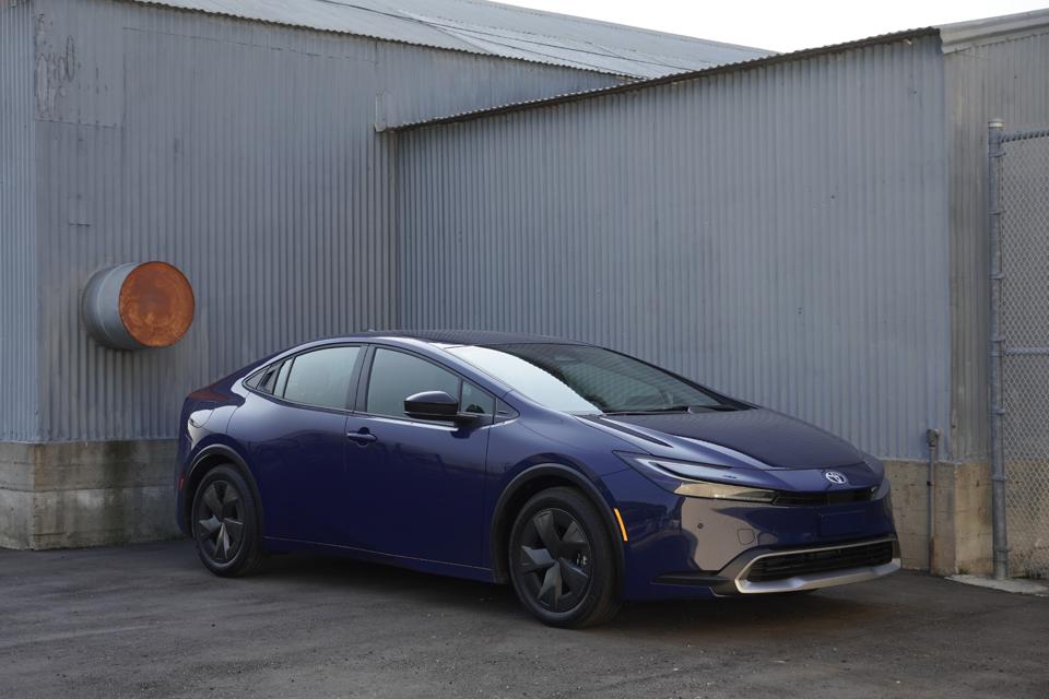Test-Driving The 2024 Toyota Prius Prime Plug-In Hybrid For EV Range