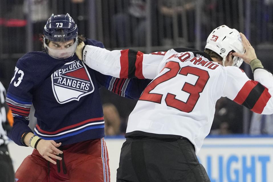 Latest Installment Of Rivalry Between Rangers And Devils Features Full ...