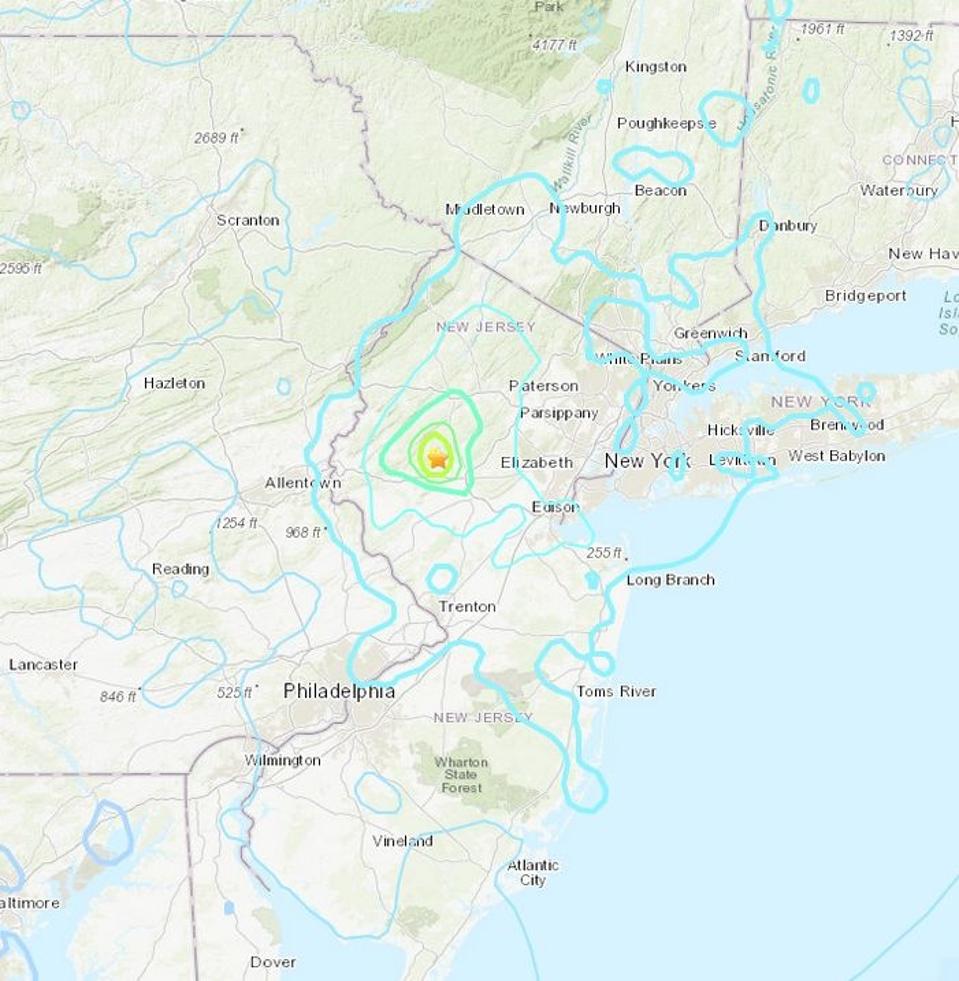 Earthquake Rattles New Jersey