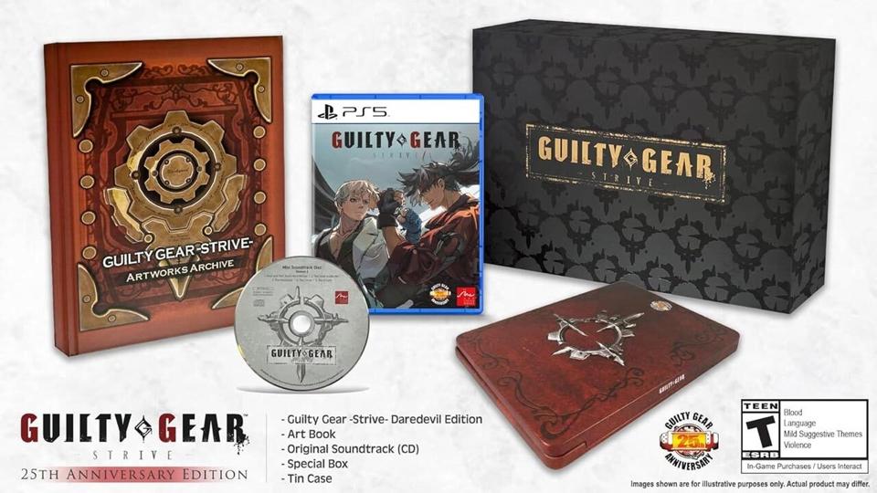 What’s In The Guilty Gear -Strive- GG 25th Anniversary Edition?