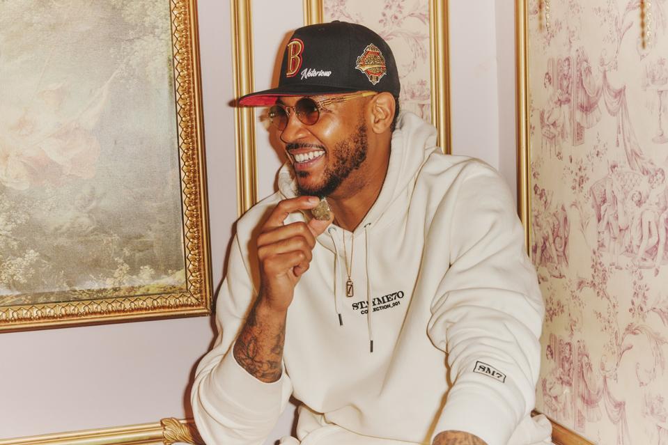 NBA Legend Carmelo Anthony Launches Cannabis Brand And Agency