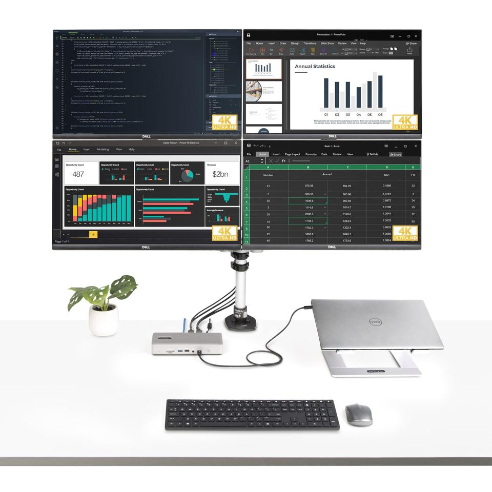 StarTech Thunderbolt 4 Docking Station Can Support Up To Four Displays