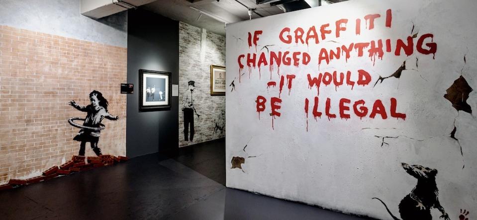 4 Ways To See Beyond Graffiti At The Banksy Museum In New York