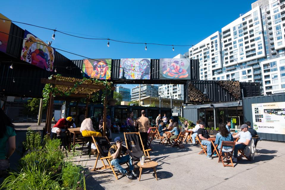 Thinking Inside The Box At Shipping Container Markets