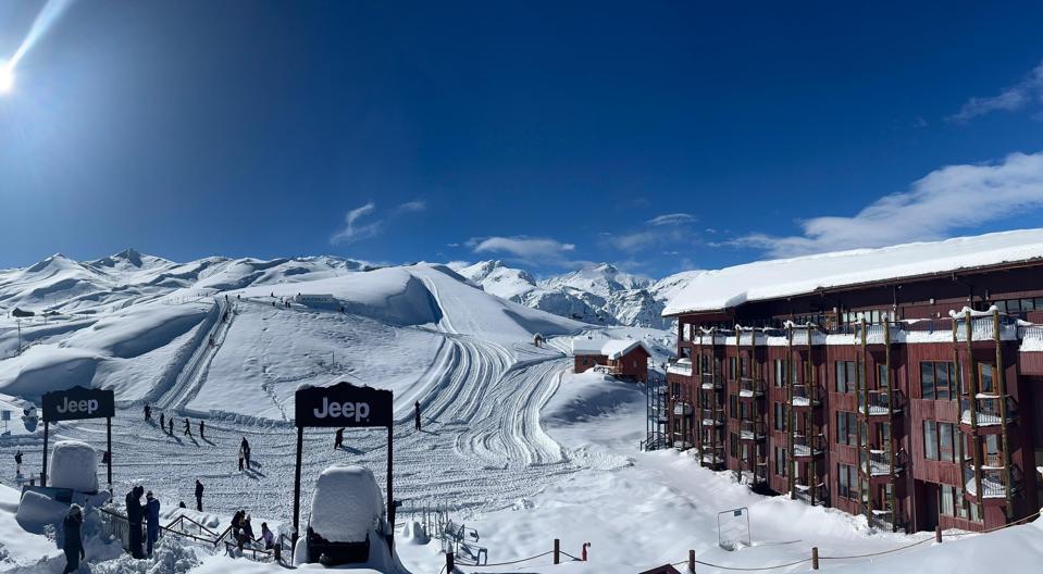Massive Snowstorm Means Early Opening For Chilean Ski Resort