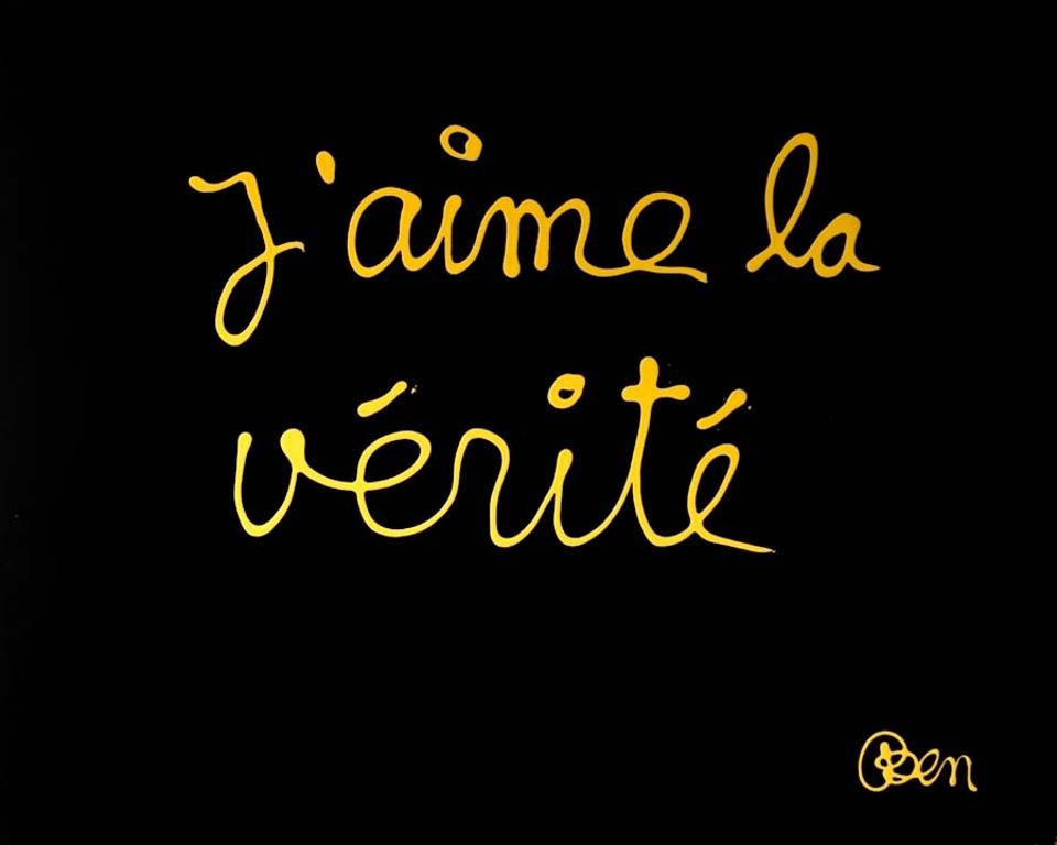 French Artist Ben, Known For His Provocative Painted Words, Has Died