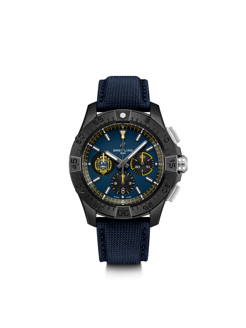 Breitling Reinforces Avenger Line With U.S. Naval Academy Alliances