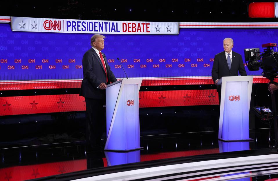 What The Lack Of A Handshake At The Biden-Trump Debate Meant