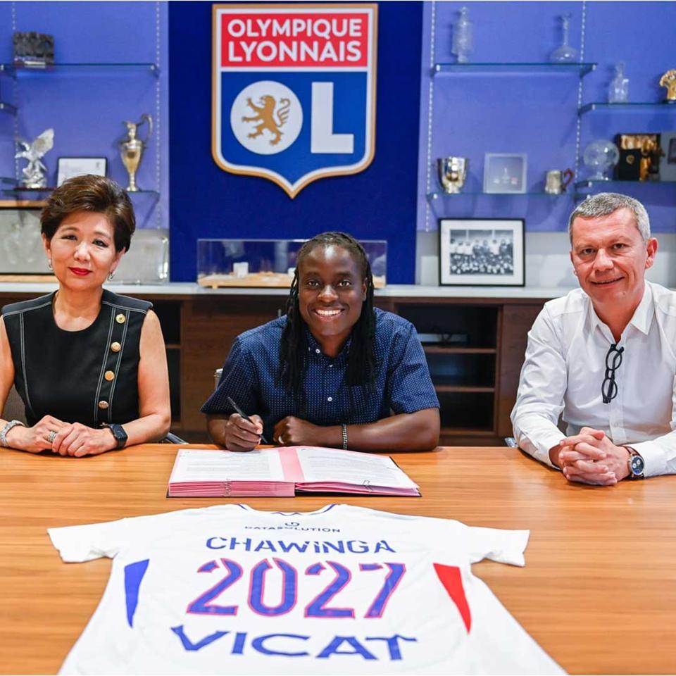 ‘De Paris À Lyon’: Tabitha Chawinga Signs With OL Féminin For 3 Years