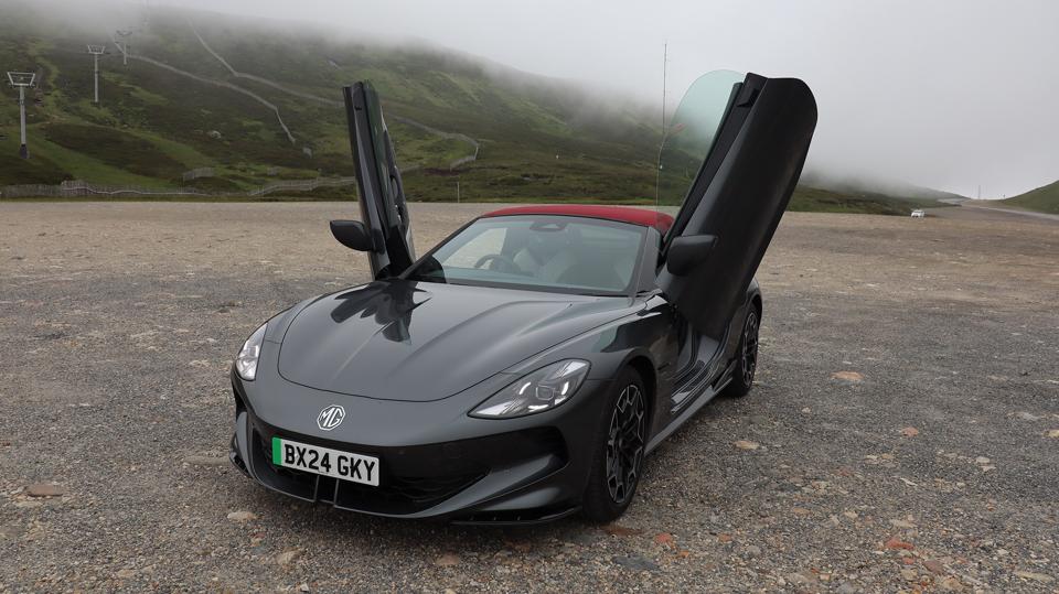 Test-Driving The 2024 MG Cyberster Electric Roadster