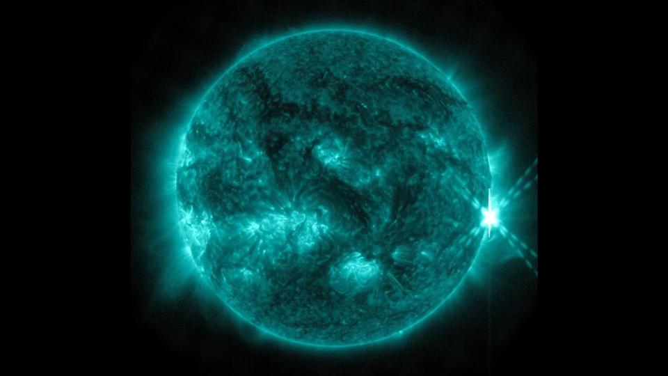 NASA Sees Two Big Flares On The Sun After Northern Lights In The U.S.