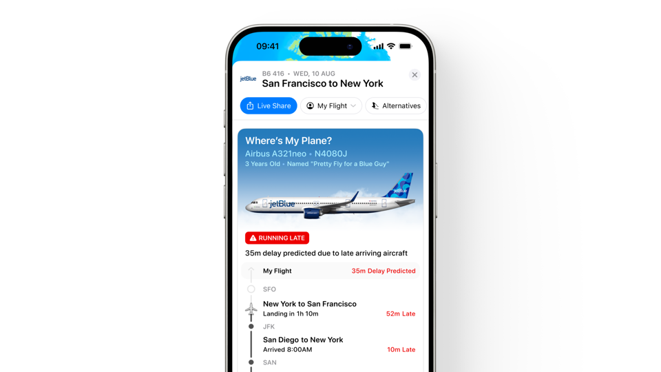Flighty 4.0: The iPhone Flight Tracking App Just Launched A Major Upgrade