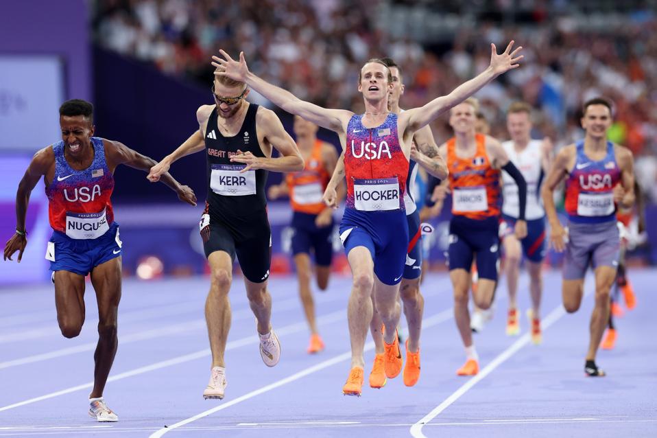 Paris 2024 Olympics: Cole Hocker Wins 1500-Meter Run In Upset