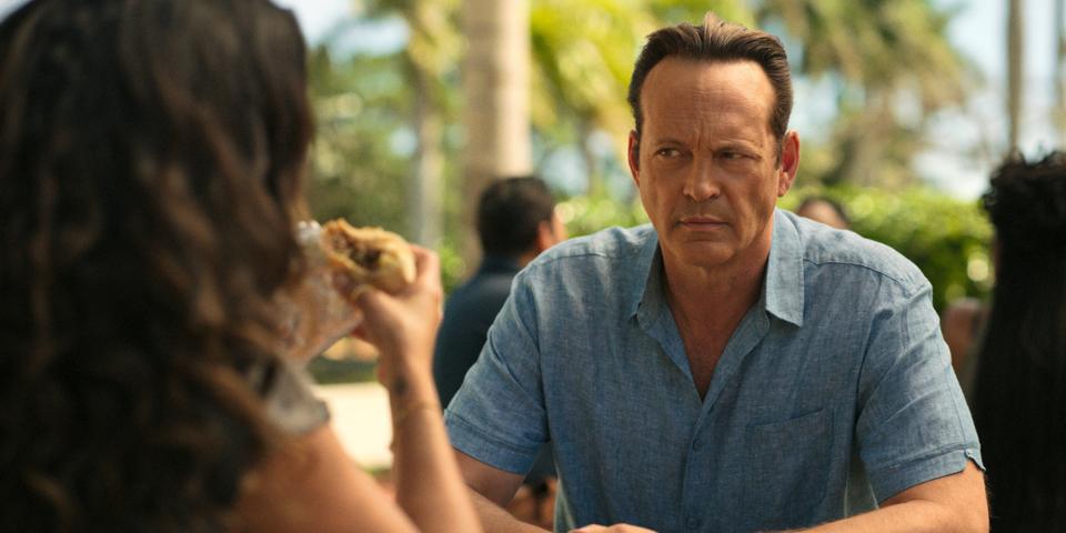 Leveringsmann Vince Vaughn With 'Bad Monkey,' Vince Vaughn And Bill
