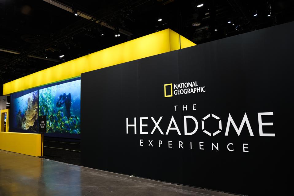 Leap Into Immersive Storytelling With The Nat Geo Hexadome