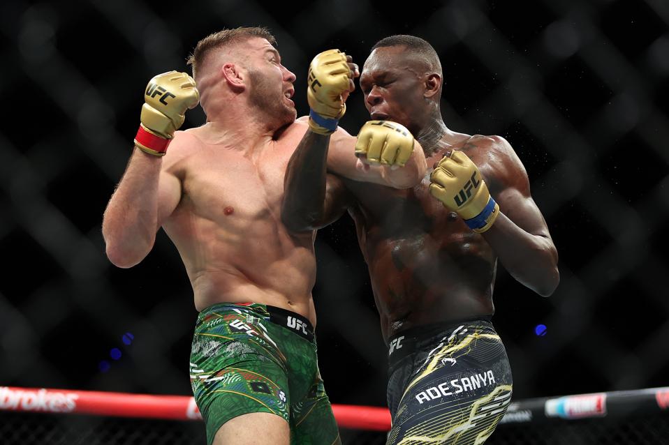UFC Rankings Update: Adesanya Holds, Du Plessis Surges After UFC 305