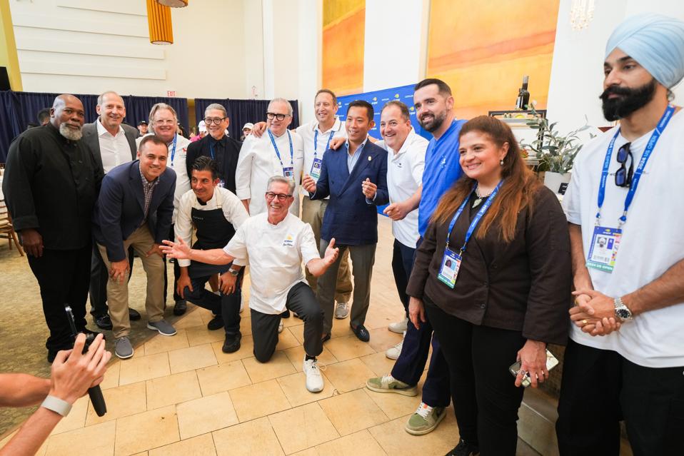 How Celebrity Chefs Create Dishes With Levy For The U.S. Open