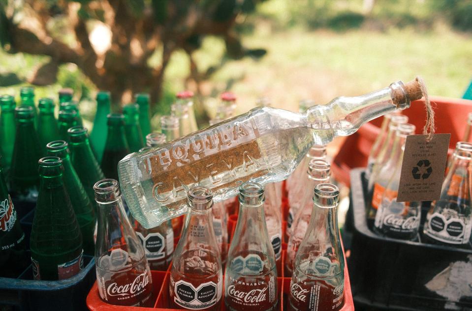 Recycled Mexican Coke Bottles Make Up These New Bottles Of Craft Tequila