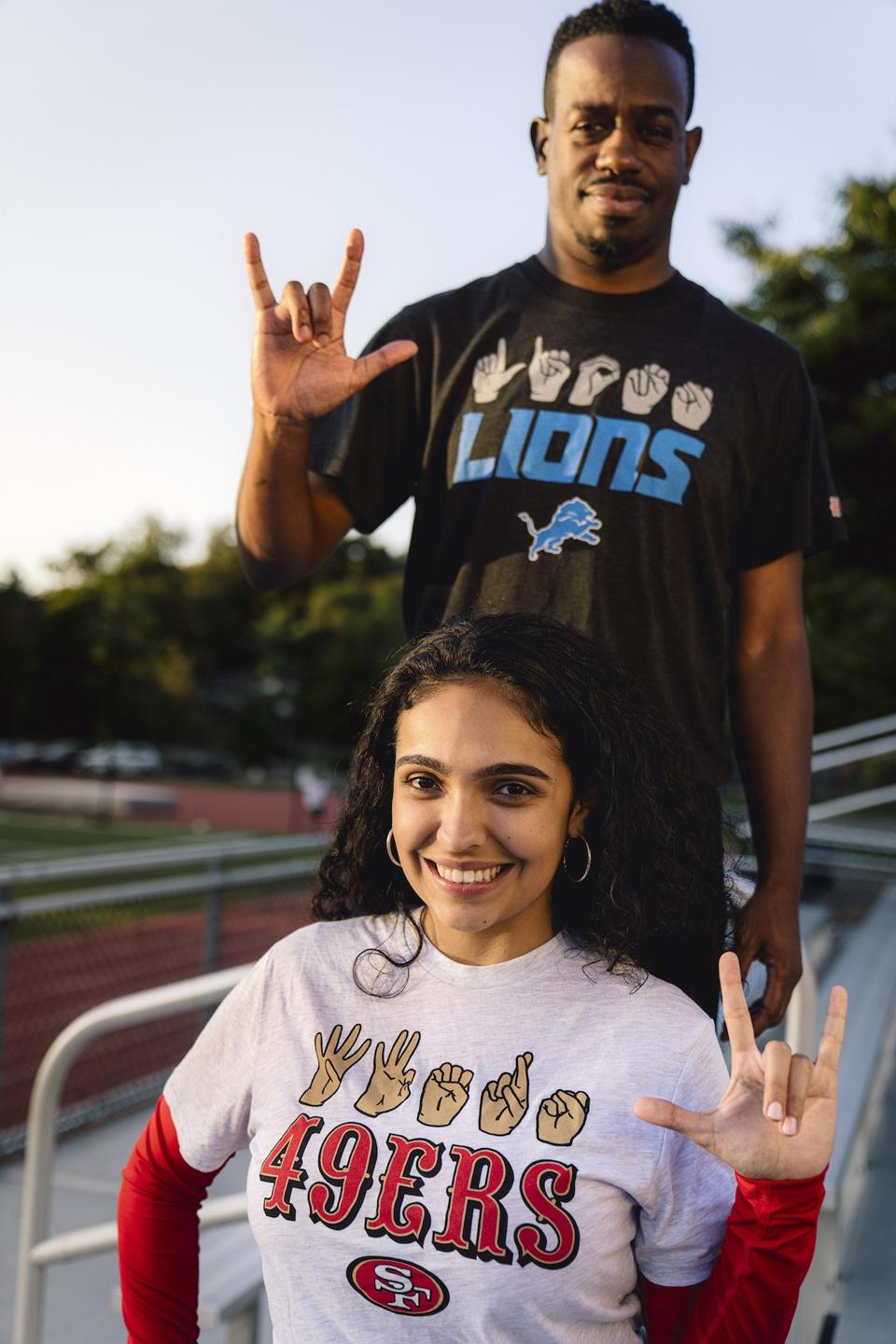 The ‘NFL × ASL Collection’ Celebrates The Beauty Of Pro Football—And ASL