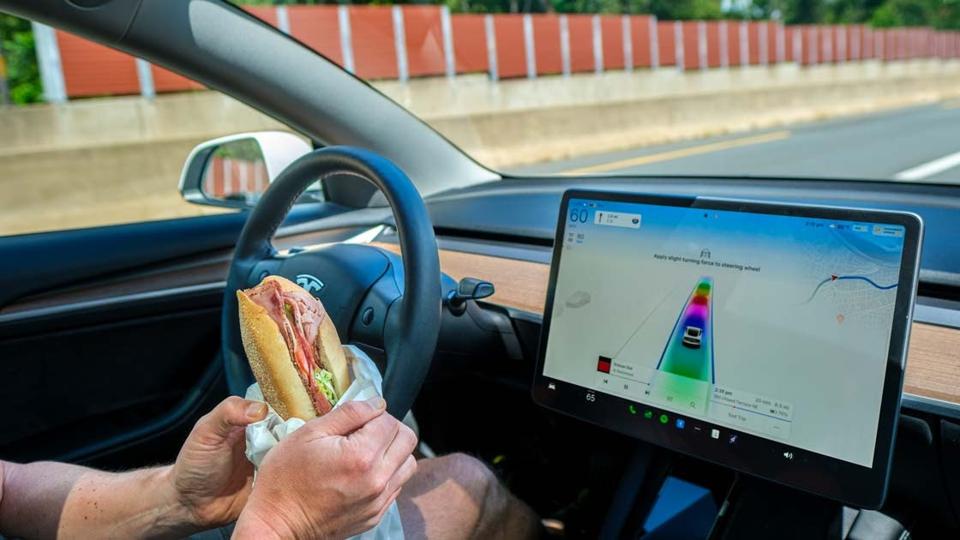 Does Partial Automation Stop Distracted Driving?