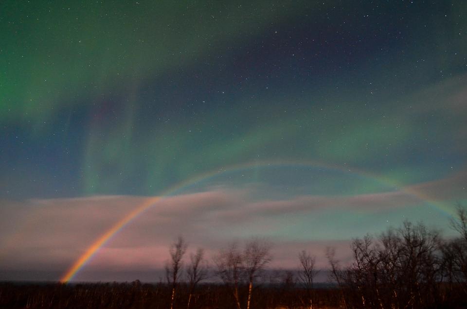 Northern Lights: Photographer Shoots Rare ‘Moonbow’ And Aurora