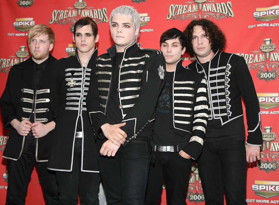 My Chemical Romance Climbs On Multiple Charts With Their Most Famous ...